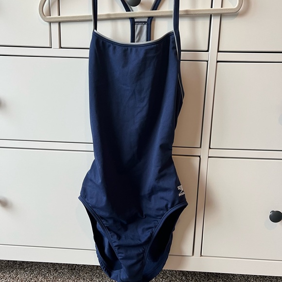 Speedo | Swim | Speedo Navy Blue Onepiece Swimsuit | Poshmark